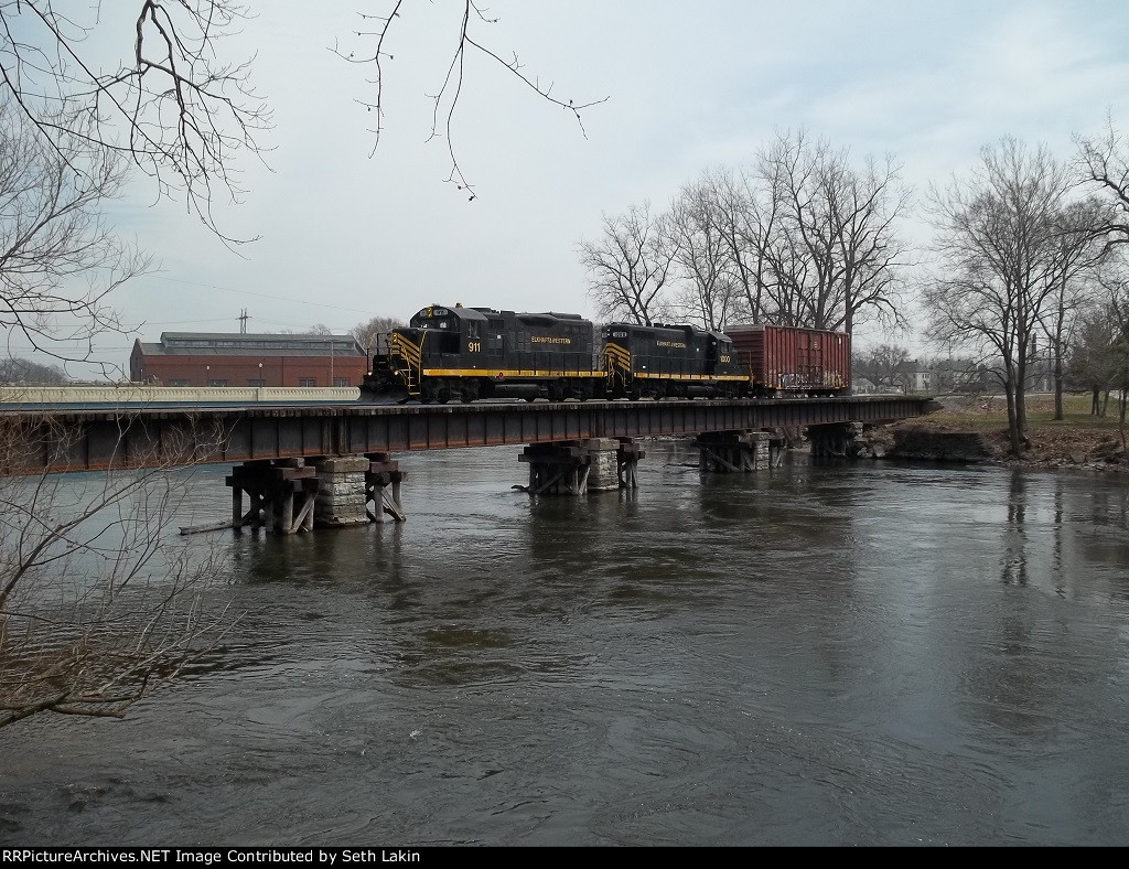 PREX 911 and 1000 trek over the St Joe River